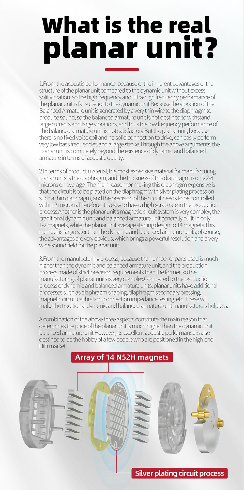 KZ PR1 Pro Second Generation 13.2mm Planar Magnetic IEM - KZ Bangldesh